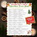 Fun Facts Christmas Trivia Game Friendsmas Game Kids Winter Class Party ...