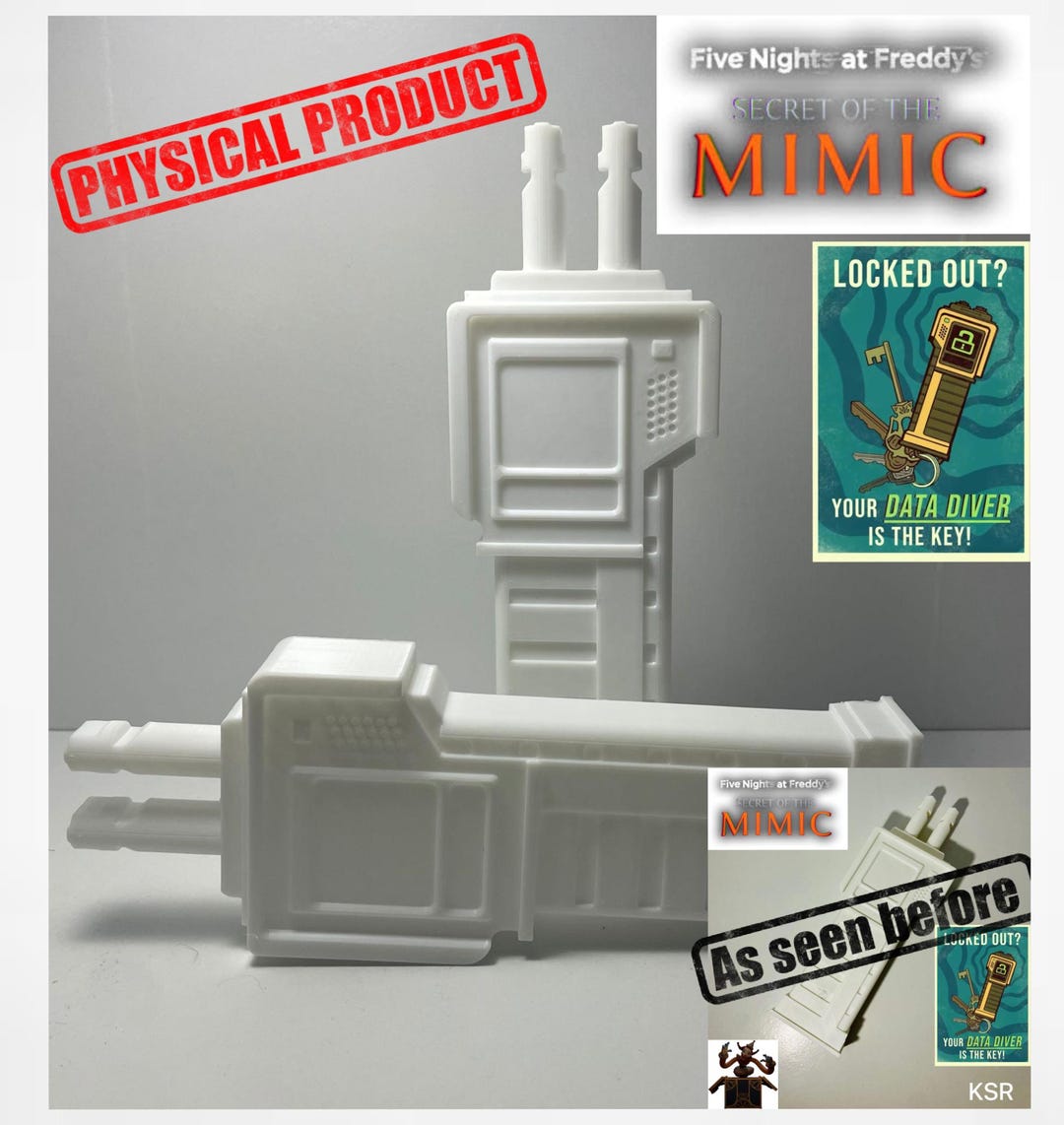 FNAF Data Diver (PHYSICAL PRODUCT) Secret of the Mimic Sotm New Fnaf - Etsy
