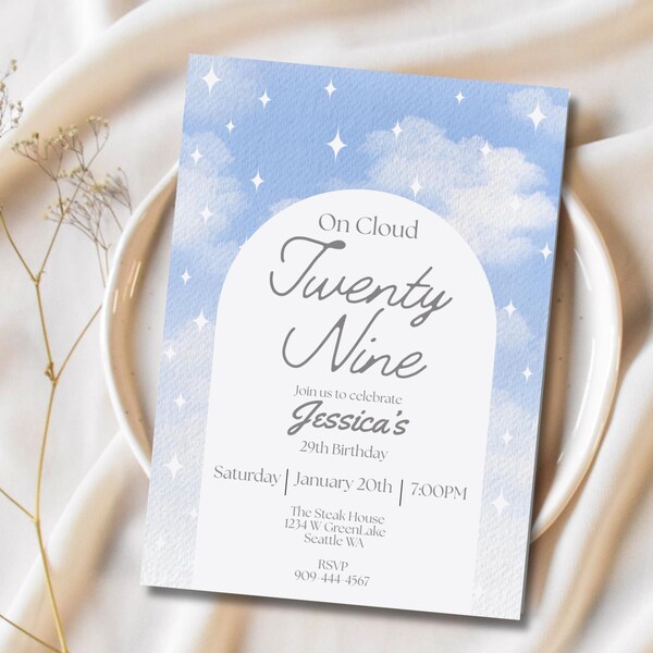 Cloud Themed Party - Etsy