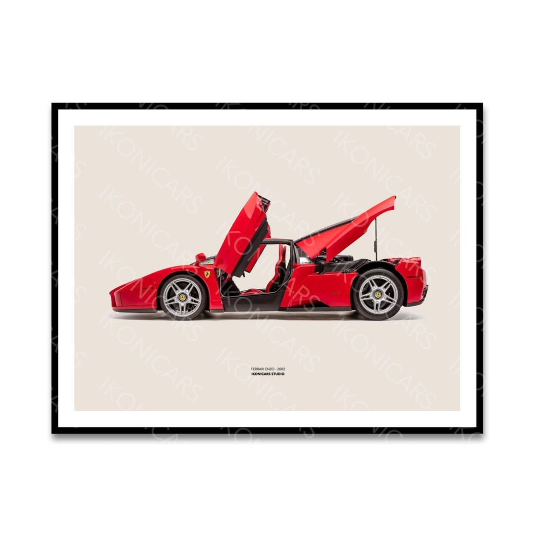 Ferrari Enzo – Ferrari Posters – Gifts for Car Lovers – Printable Car ...