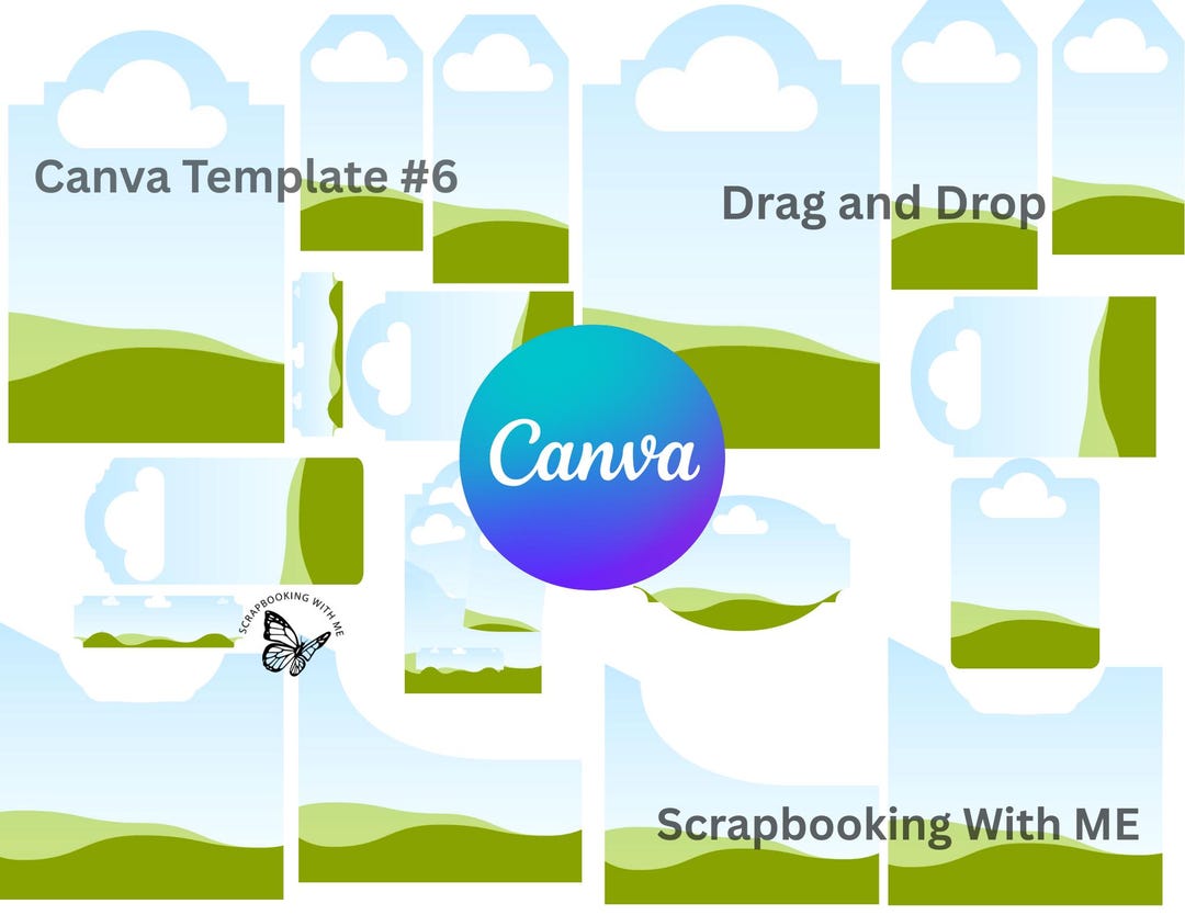 Fully Customizable Canva Templates, Drag and Drop, Tags, Loaded Pocket ...