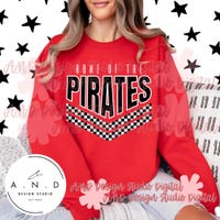 Pirates Football PNG: School Mascot Sublimation (digital Download) - Etsy