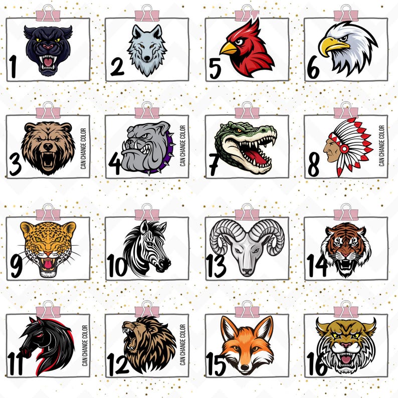 CUSTOM Mascot Doodle PNG - Etsy