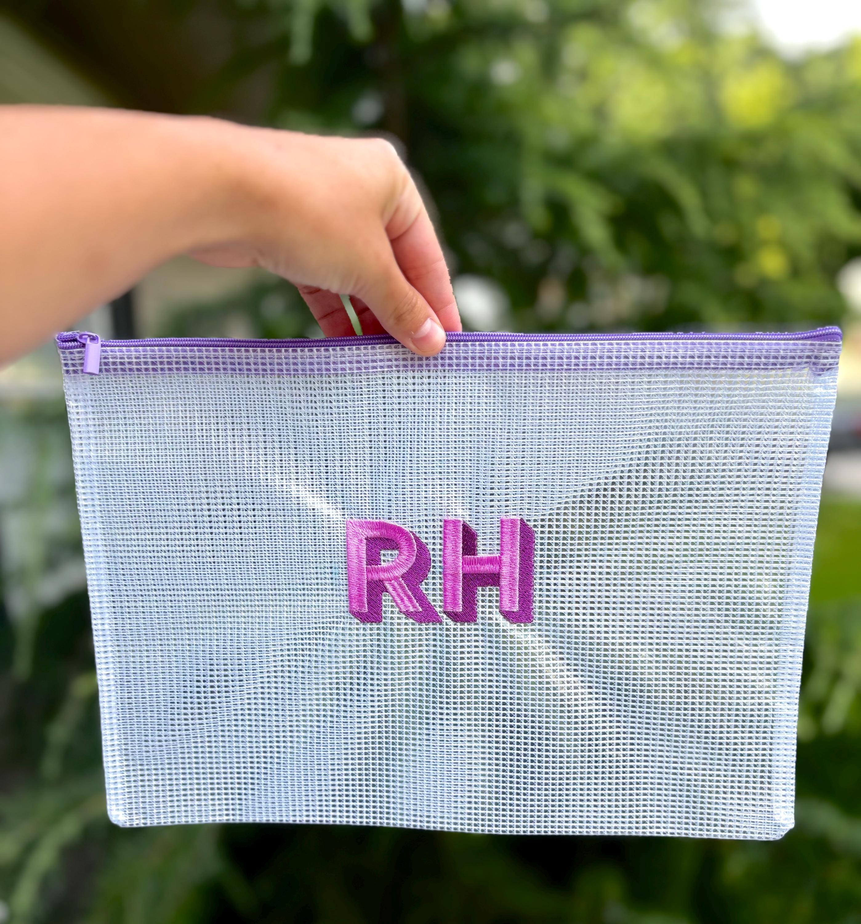 Mesh Zipper Pouch - Etsy