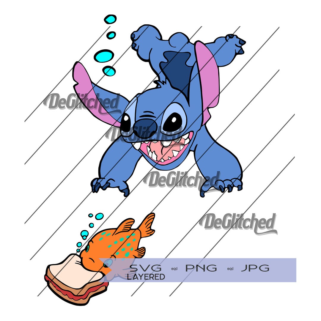 Stitch and Pudge - SVG - Layered SVG - PNG - Cut Files - - Etsy