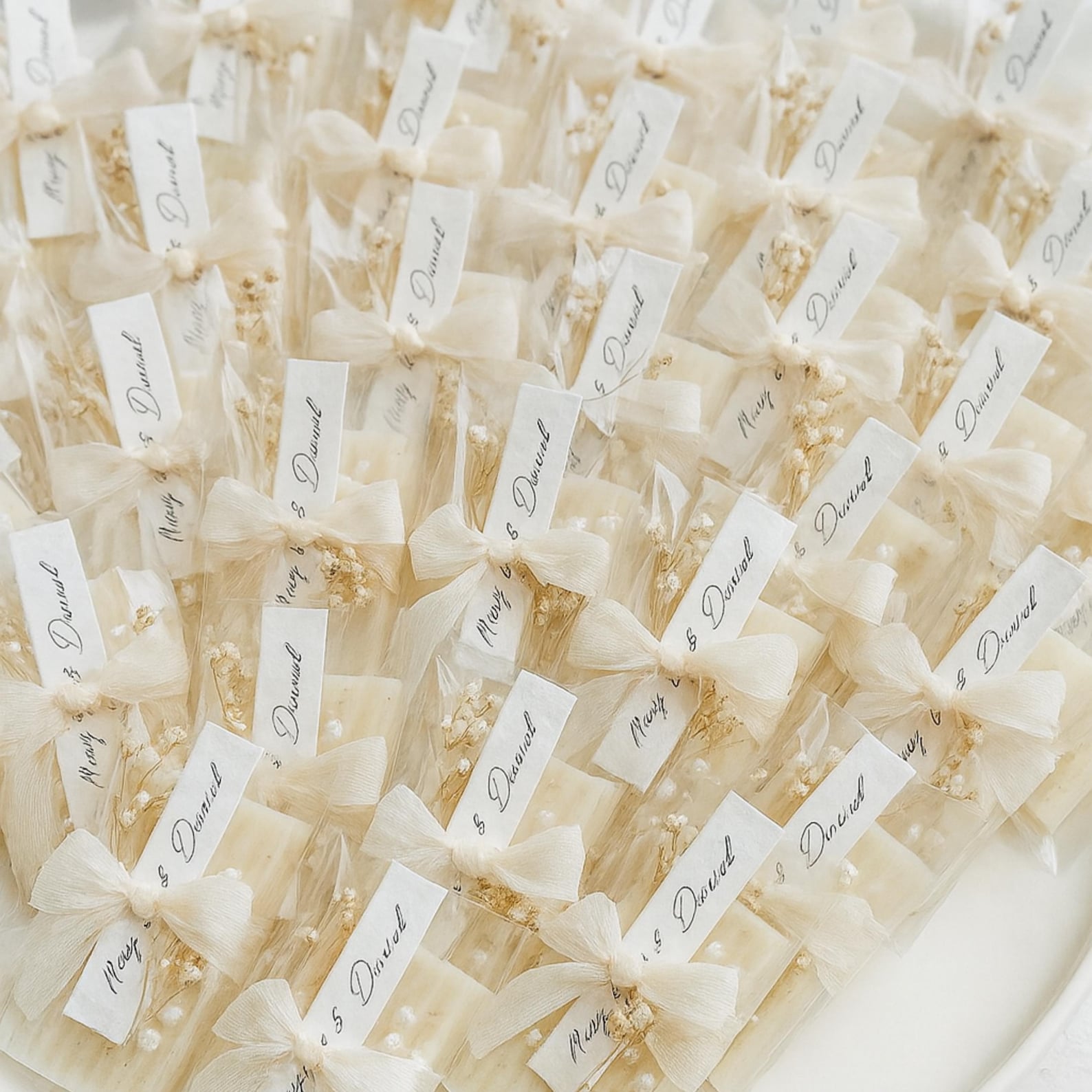 50 Personalized Handmade Mini Guest Soaps Perfect for Weddings – Bridal ...