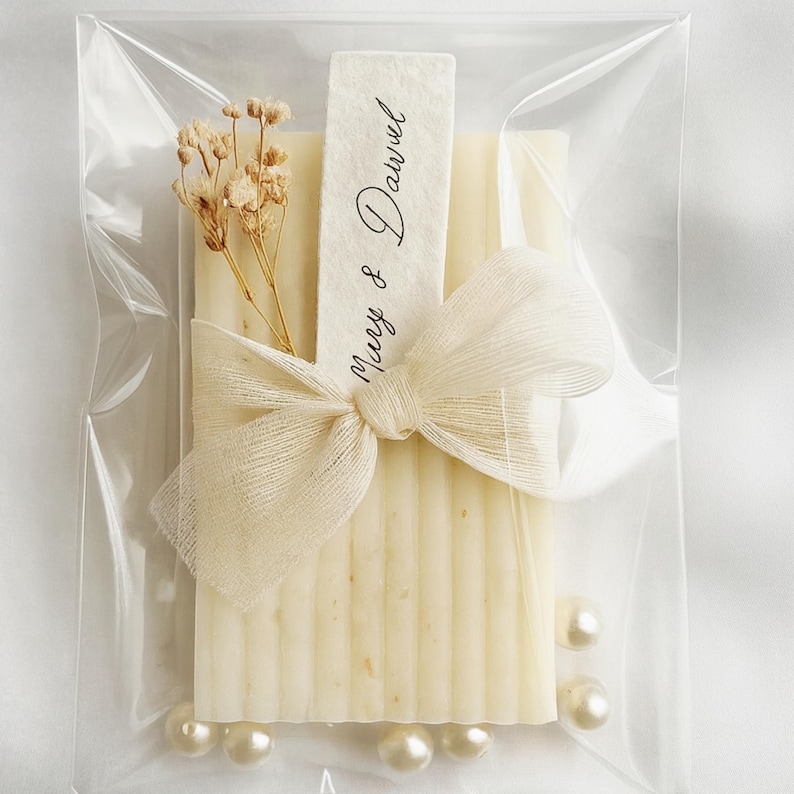 50 Personalized Handmade Mini Guest Soaps Perfect for Weddings – Bridal ...
