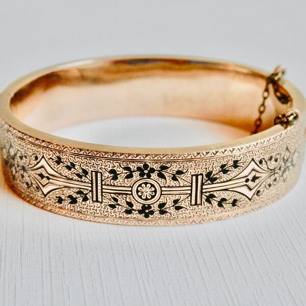 Victorian Bangle - Etsy