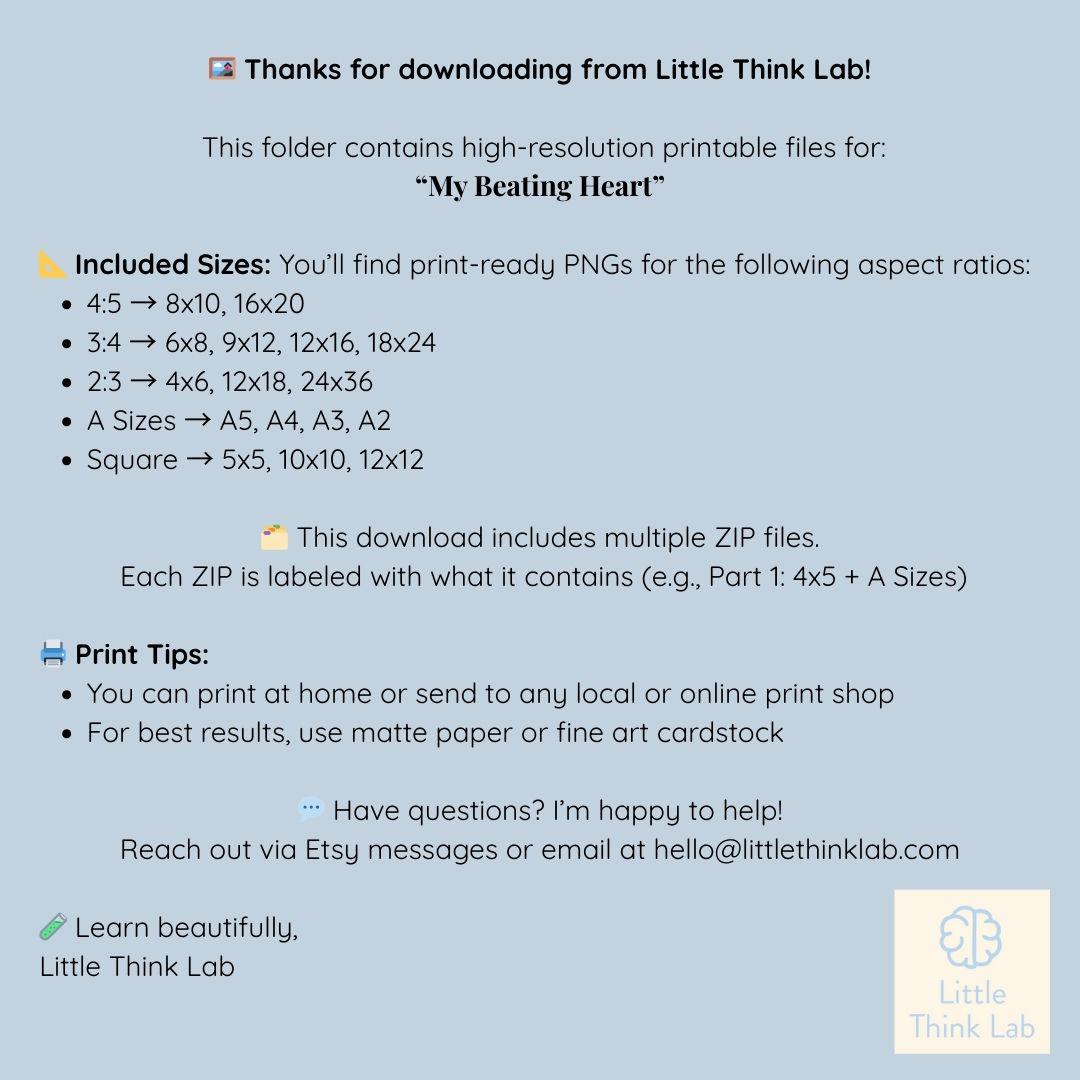 Immune System Poster for Kids – Printable Science Wall Art for ...