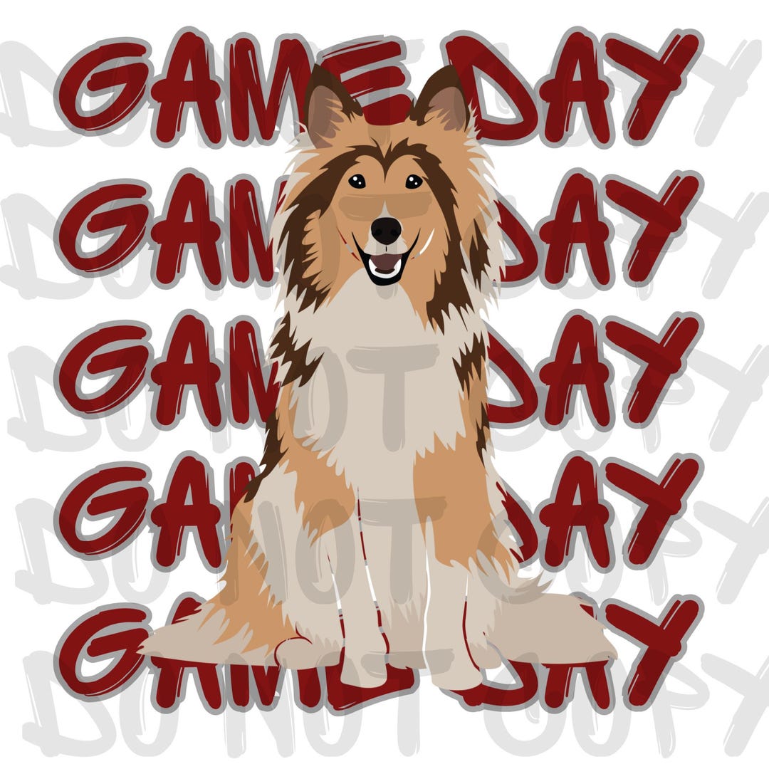 Game Day Dog Mascot PNG Design - Etsy