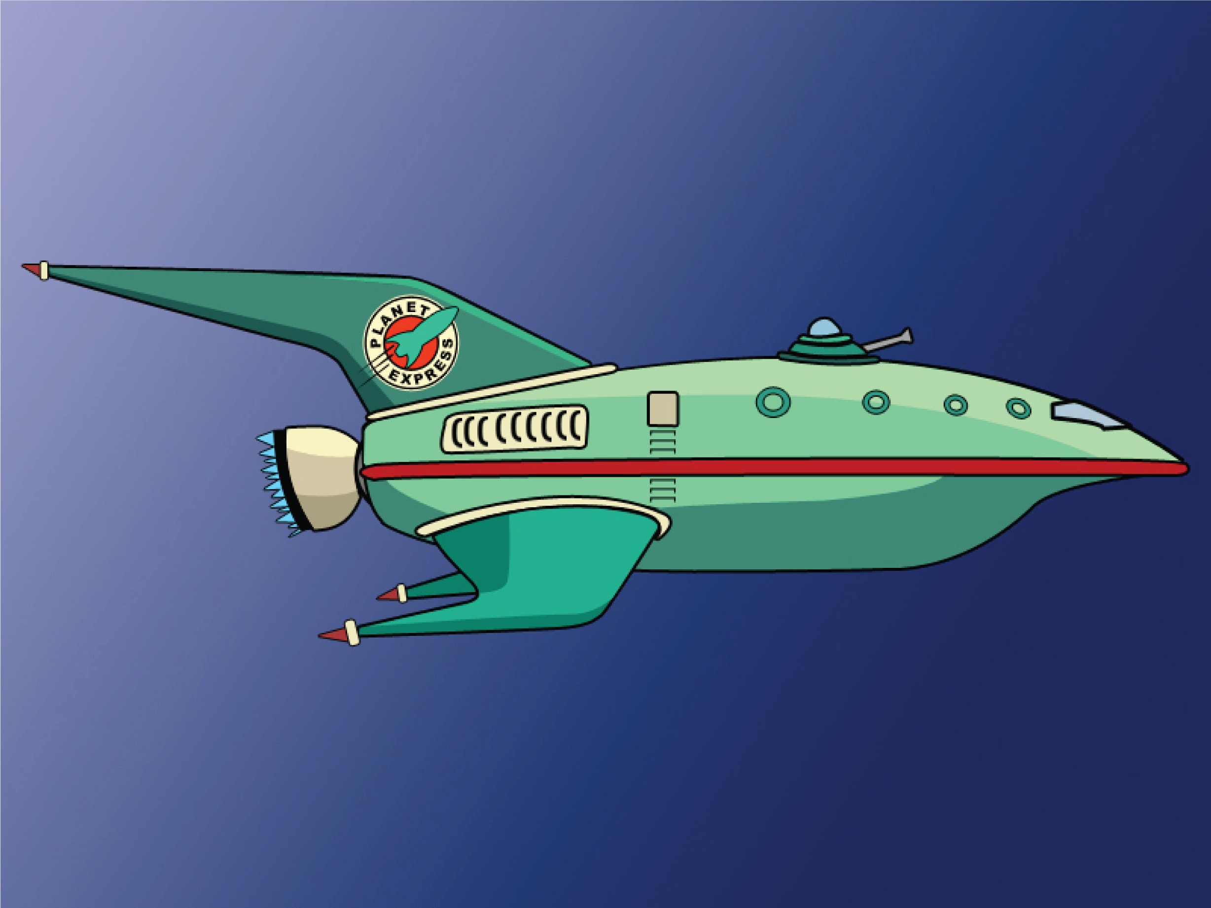 Futurama Vector Art Pack|planet Express Logo|tv Show Logo|awesome ...