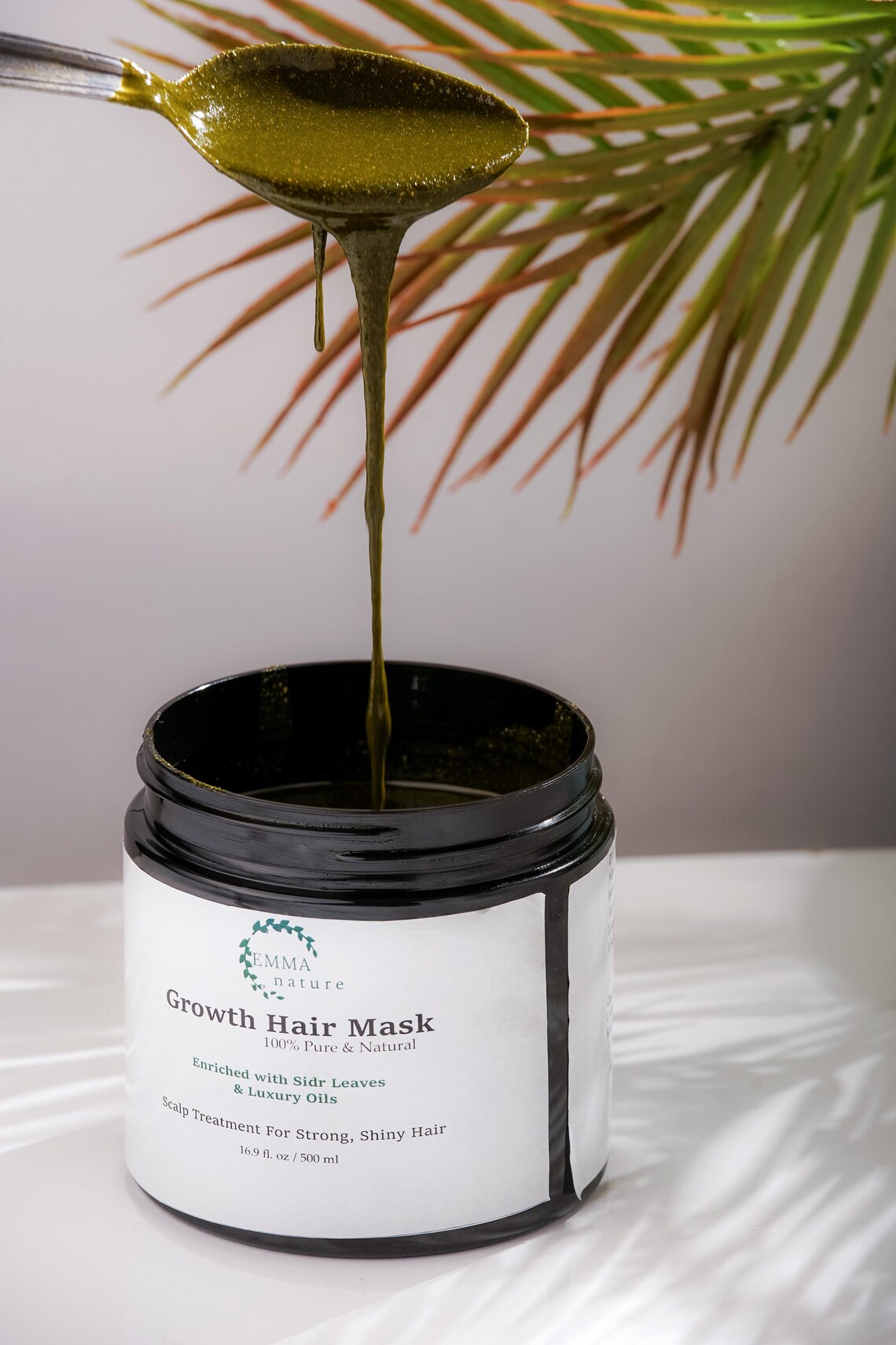 Grouth Hair Mask, Sidr Leaves &luxury Oil - Etsy