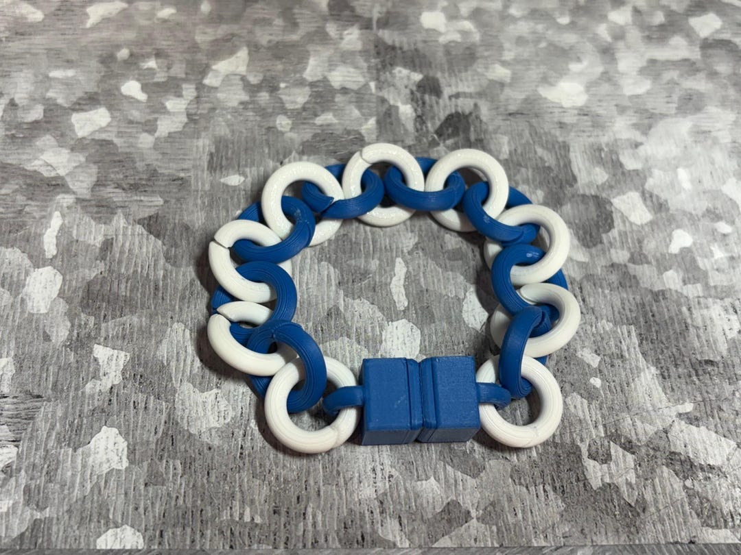 BEST Magnet Fidget Toy - Fidge Bit - Marine Blue and White - Etsy