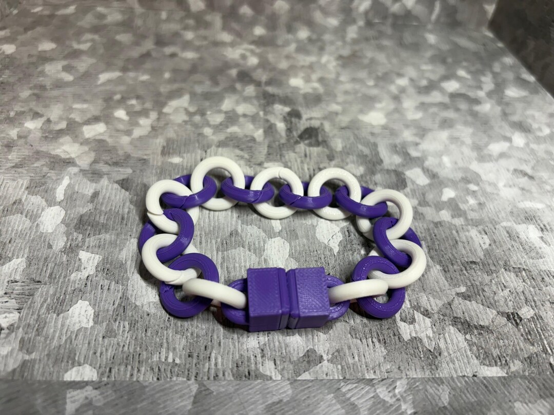 BEST Magnet Fidget Toy - Fidge Bit - Purple and White - Etsy