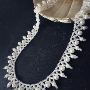 Simple Bridal Necklace, Elegant Crystal Necklace, Dainty Collar ...