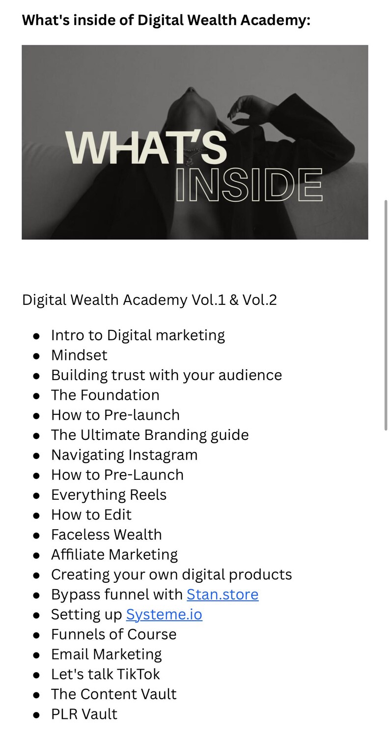 Digital Wealth Academy DWA Full Course 2025 Vol 1 & 2 Full #DWA - Etsy