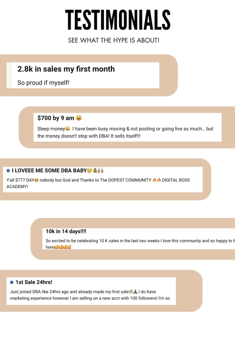 Digital Boss Academy #DBA Volume 1 & 2 Full - Etsy