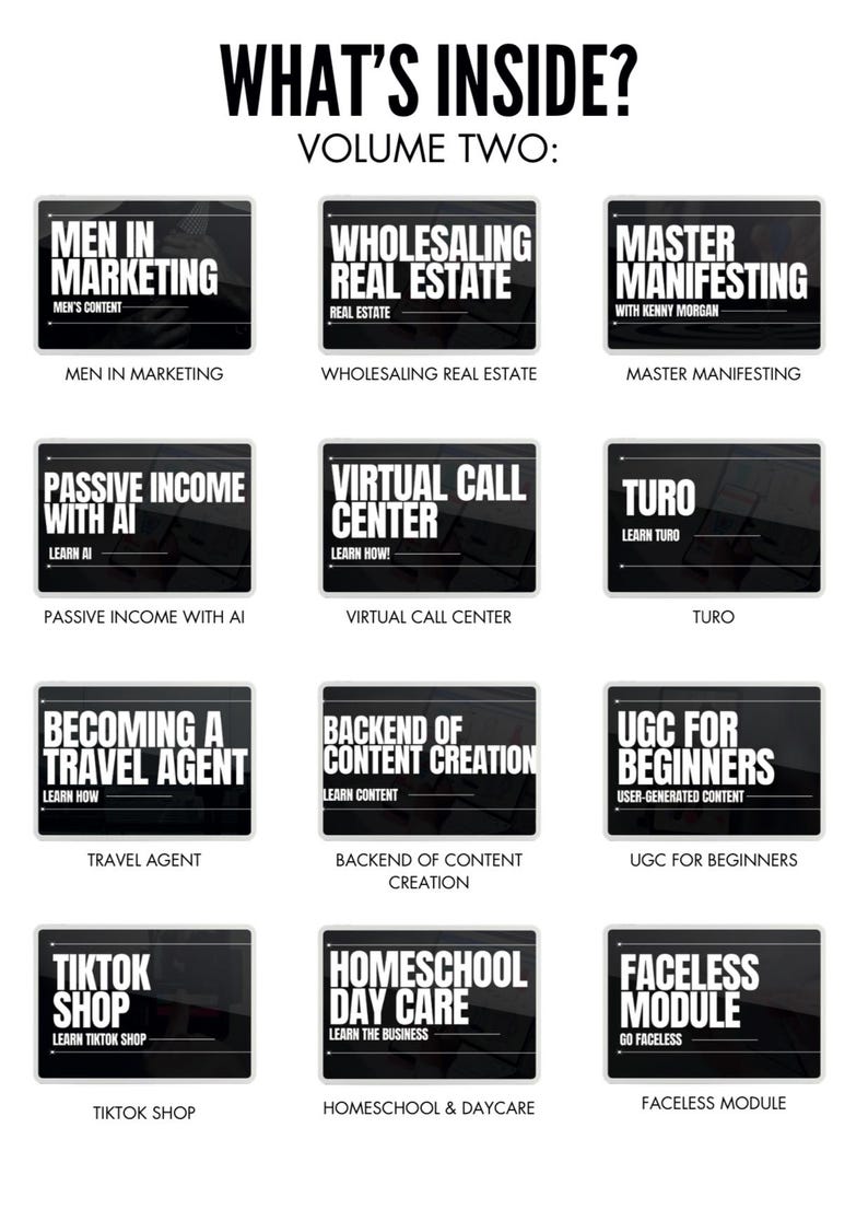 Digital Boss Academy #DBA Volume 1 & 2 Full - Etsy