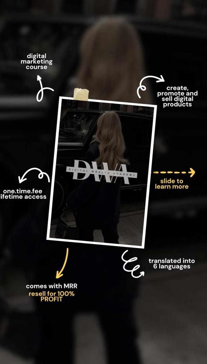 Digital Wealth Academy DWA Full Course 2025 Vol 1 & 2 Full #DWA - Etsy