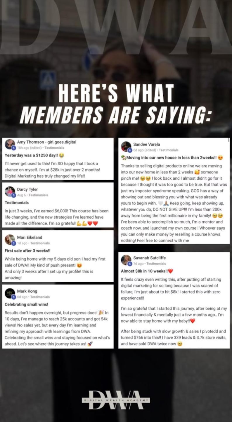 Digital Wealth Academy DWA Full Course 2025 Vol 1 & 2 Full #DWA - Etsy