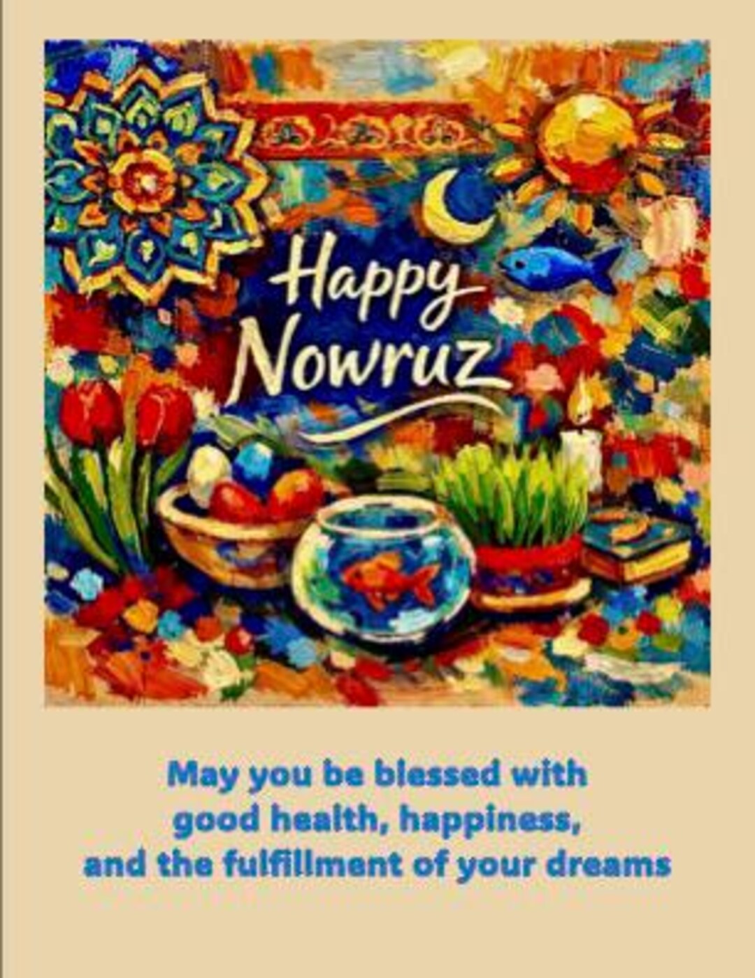Happy Nowruz – Persian New Year – Greeting Cards – Digital Download ...