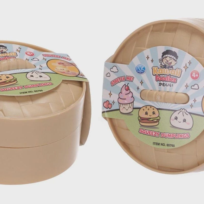 Squishy Dumpling Toy - Etsy UK