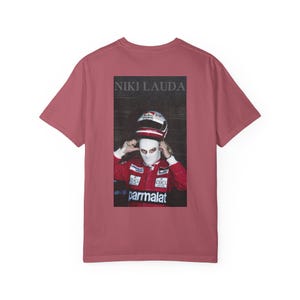 Nikki Lauda Ferrari T-shirt: Vintage F1 Racing Tee - Comfort Colors - Etsy