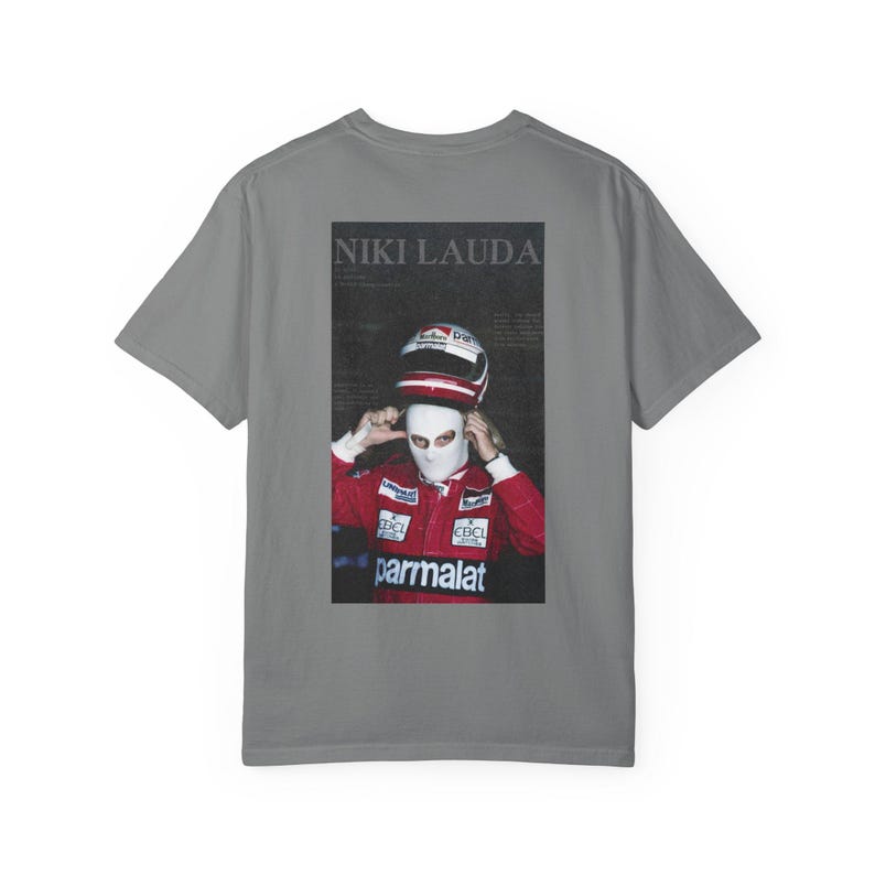 Nikki Lauda Ferrari Formula One Quotes T-shirt, Vintage F1 Racing Tee ...
