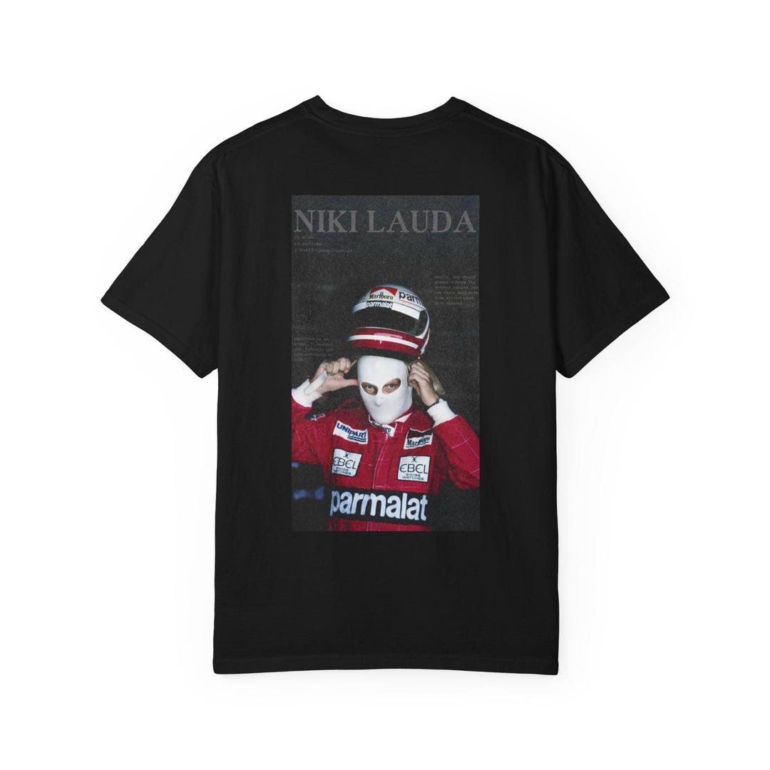 Nikki Lauda Ferrari Formula One Quotes T-shirt, Vintage F1 Racing Tee ...