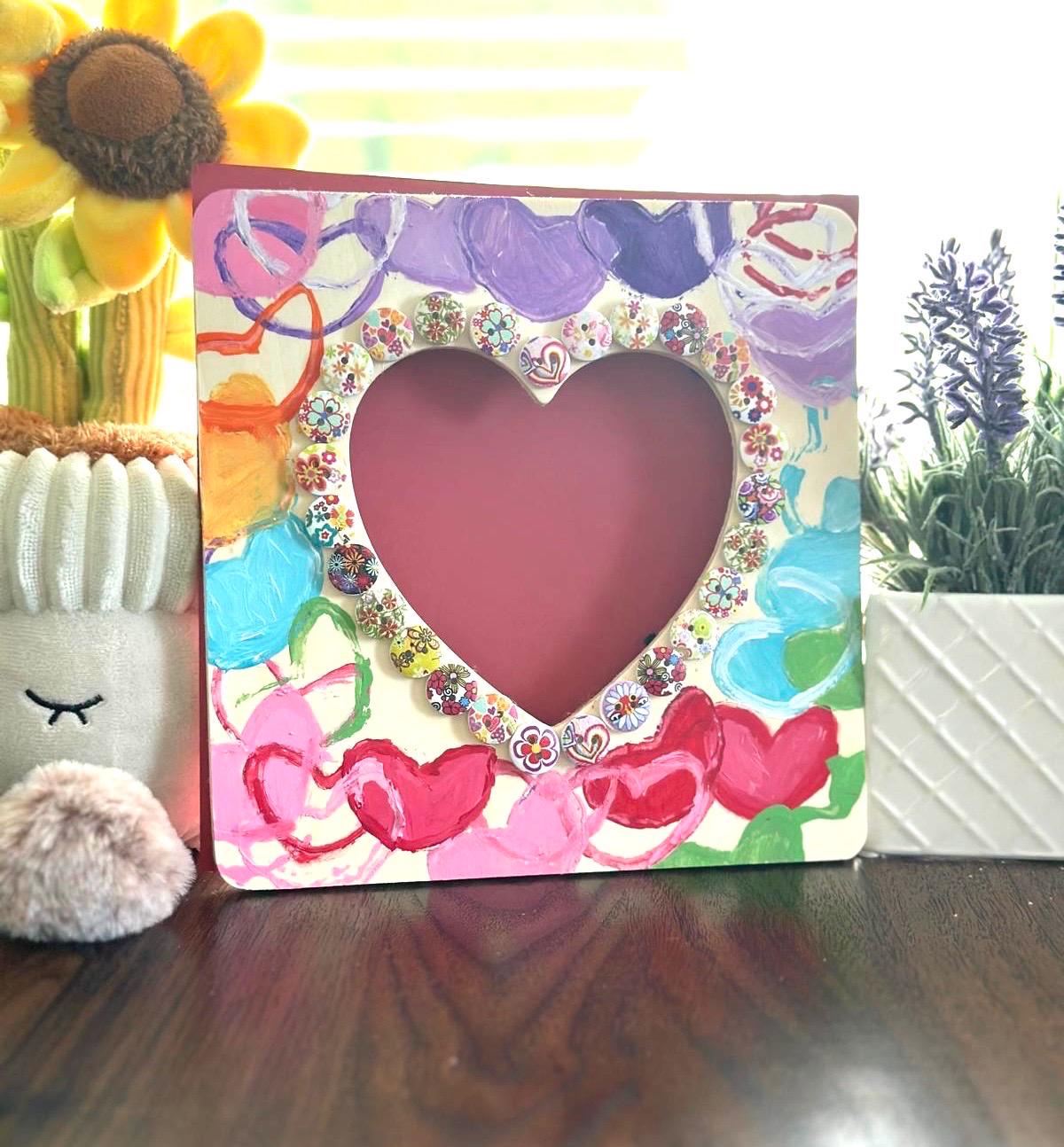 Heart Frame - Etsy