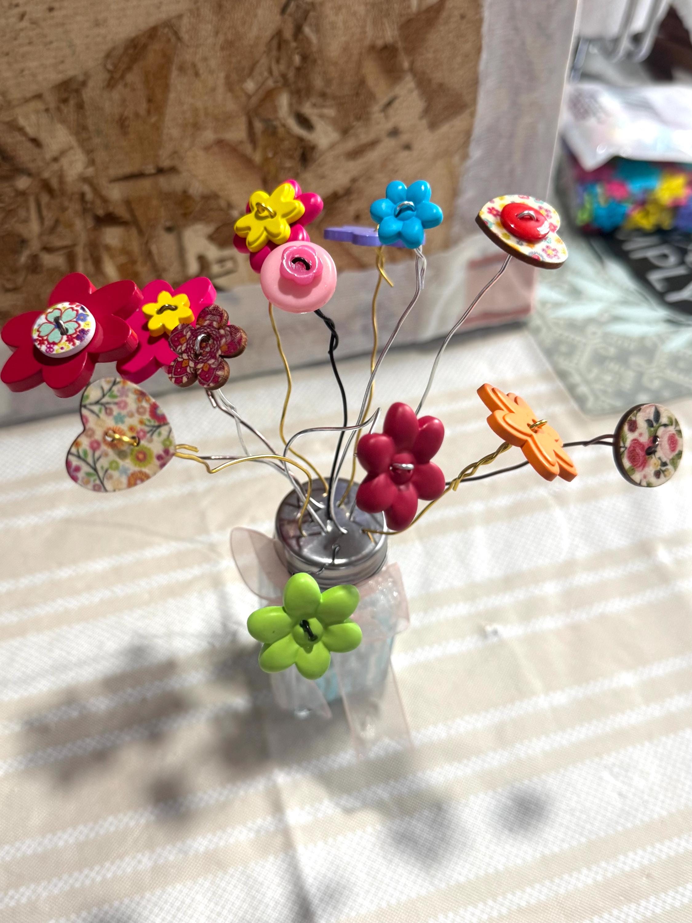 Button Bouquet - Etsy