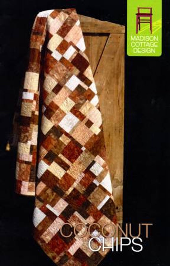Coconut Chips Quilt Pattern / Madison Cottage Design / Kenna - Etsy