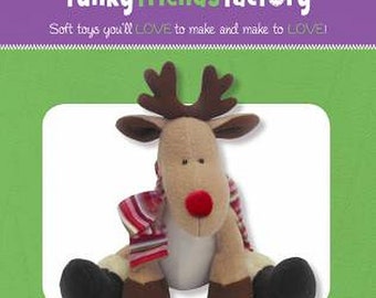 Stuffed Reindeer Pattern - Etsy