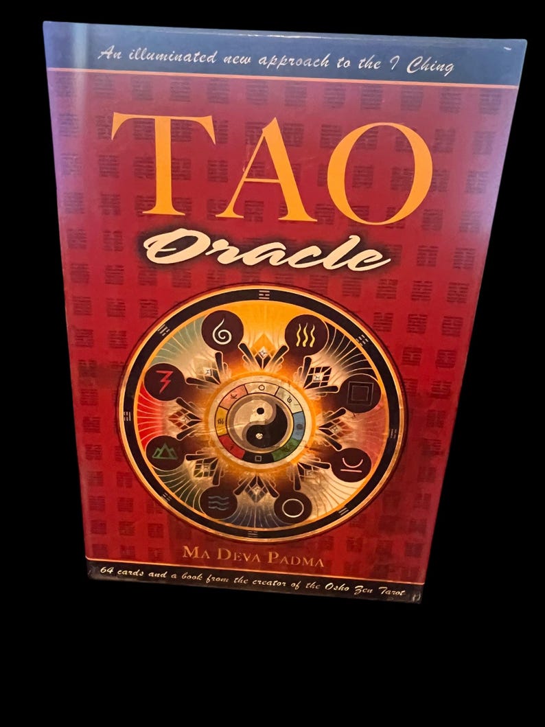 Tao Oracle by Ma Deva Padma 64 Card Deck and Guidebook Inspired by the ...