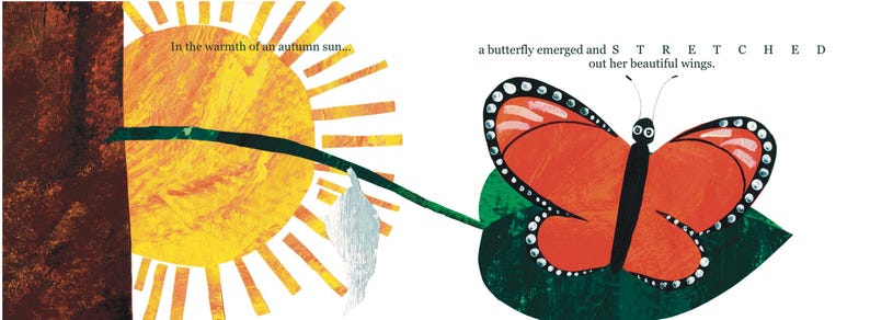The Very Thirsty Butterfly - Etsy