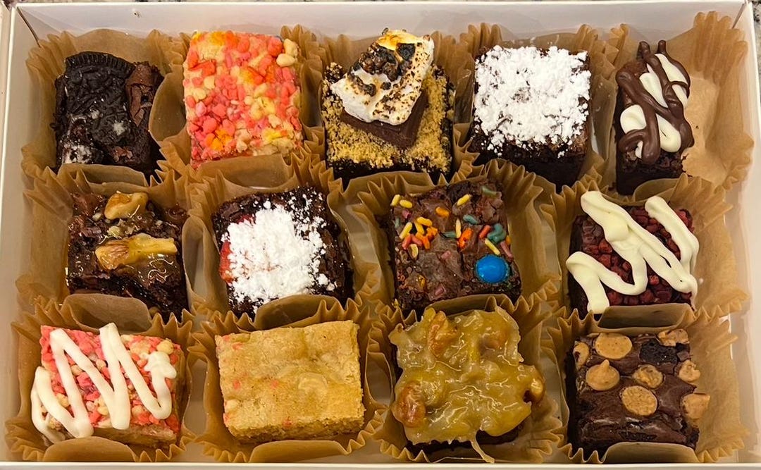 Brownie Sampler - Choose Any 8 Brownies From Our Menu and You’ll ...