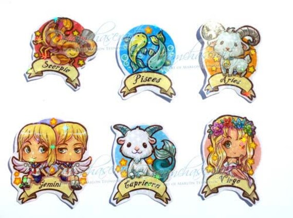 Chibi Western Zodiac