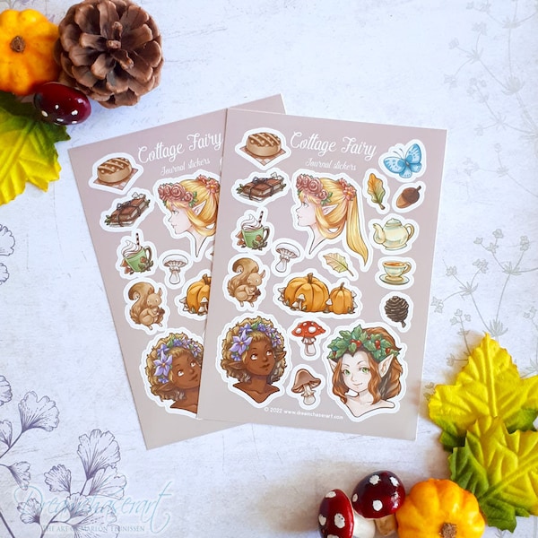 Fairy Stickers - Etsy