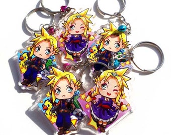 Cloud Strife Keychain | Etsy