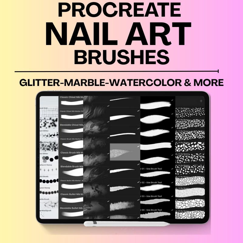 Sparkly Makeup Brush Set - Etsy