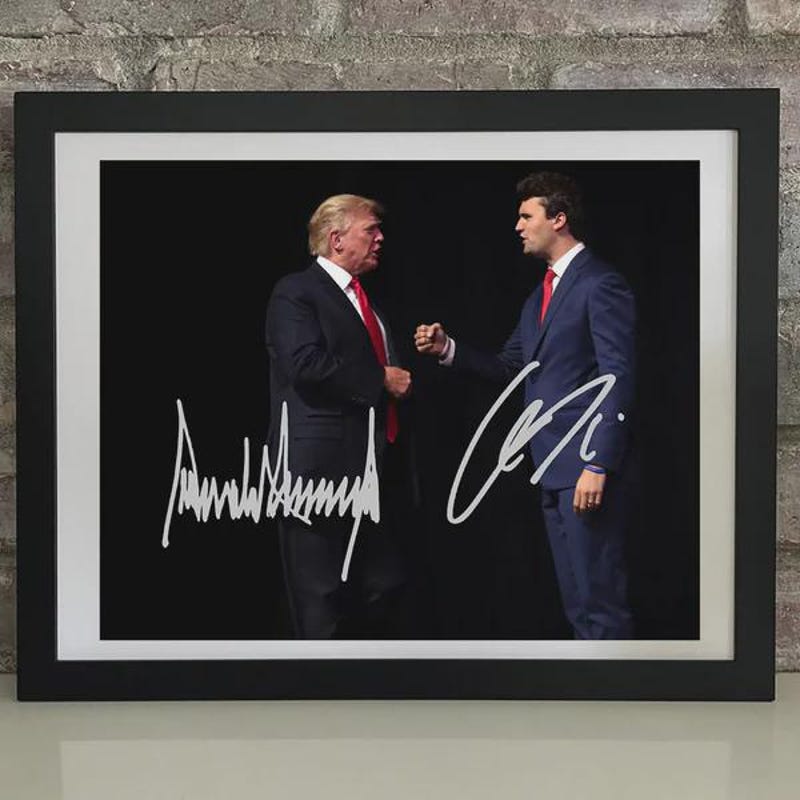 Charlie Kirk Autograph - Etsy