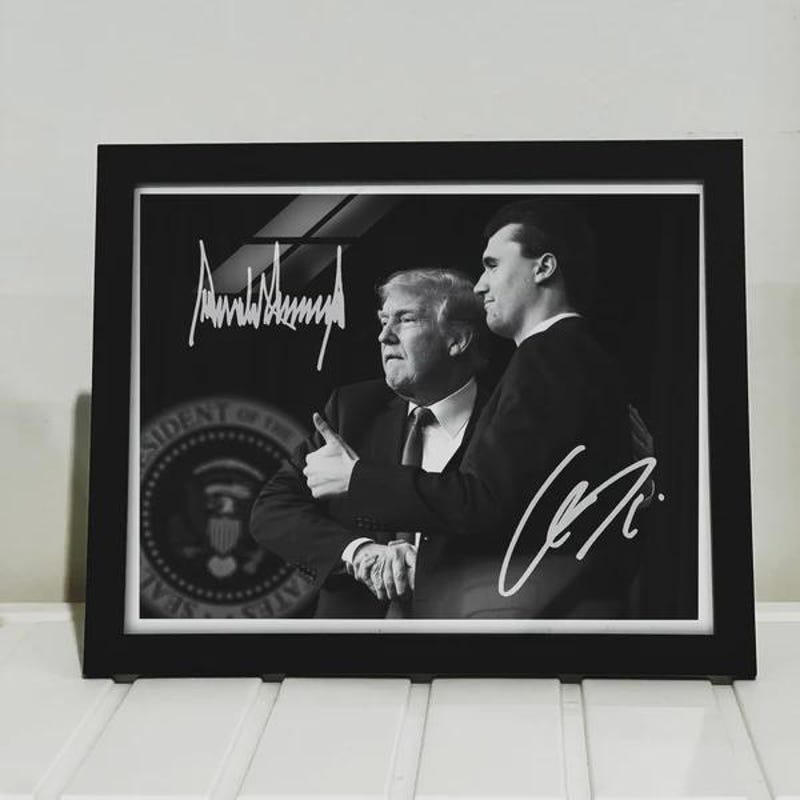 Charlie Kirk Autograph - Etsy