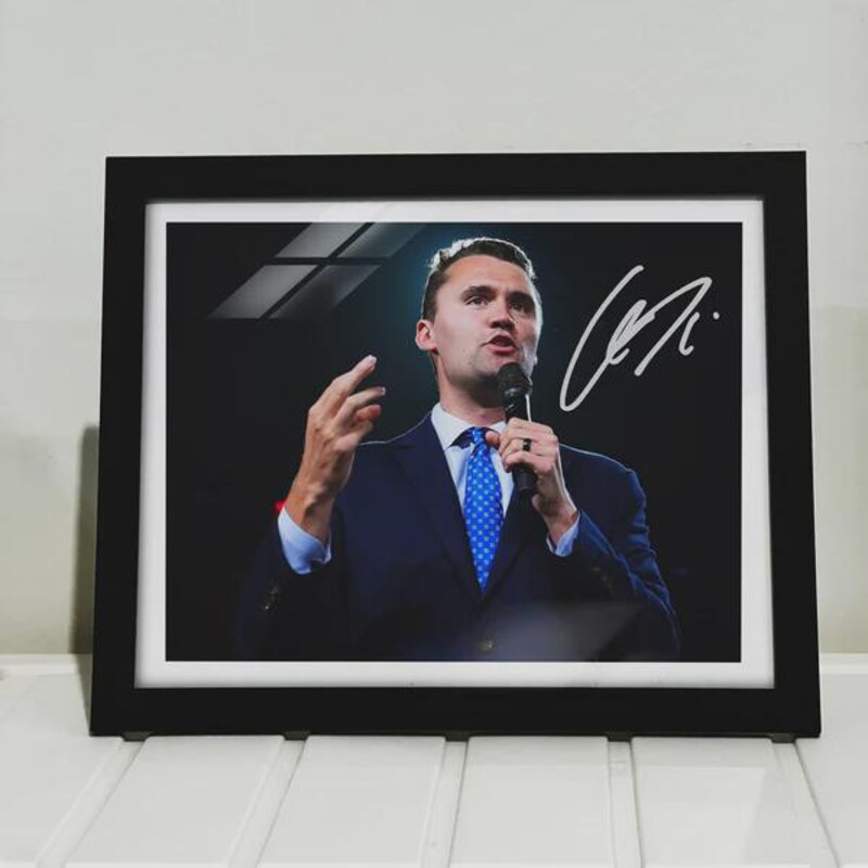 Charlie Kirk Autograph - Etsy