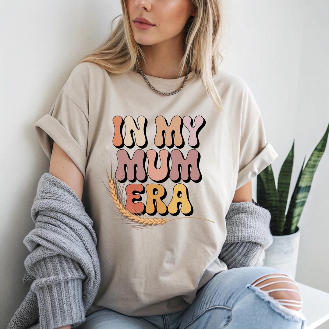 Vintage-inspired in My Mummy Era T-shirt, , Unisex Tee, Vintage Look ...
