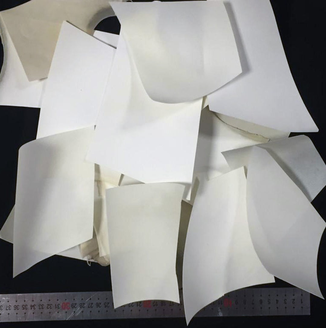 Real Parchment Cuttings (100 G) - Mixed Goatskin Parchment Pieces (3.5 ...