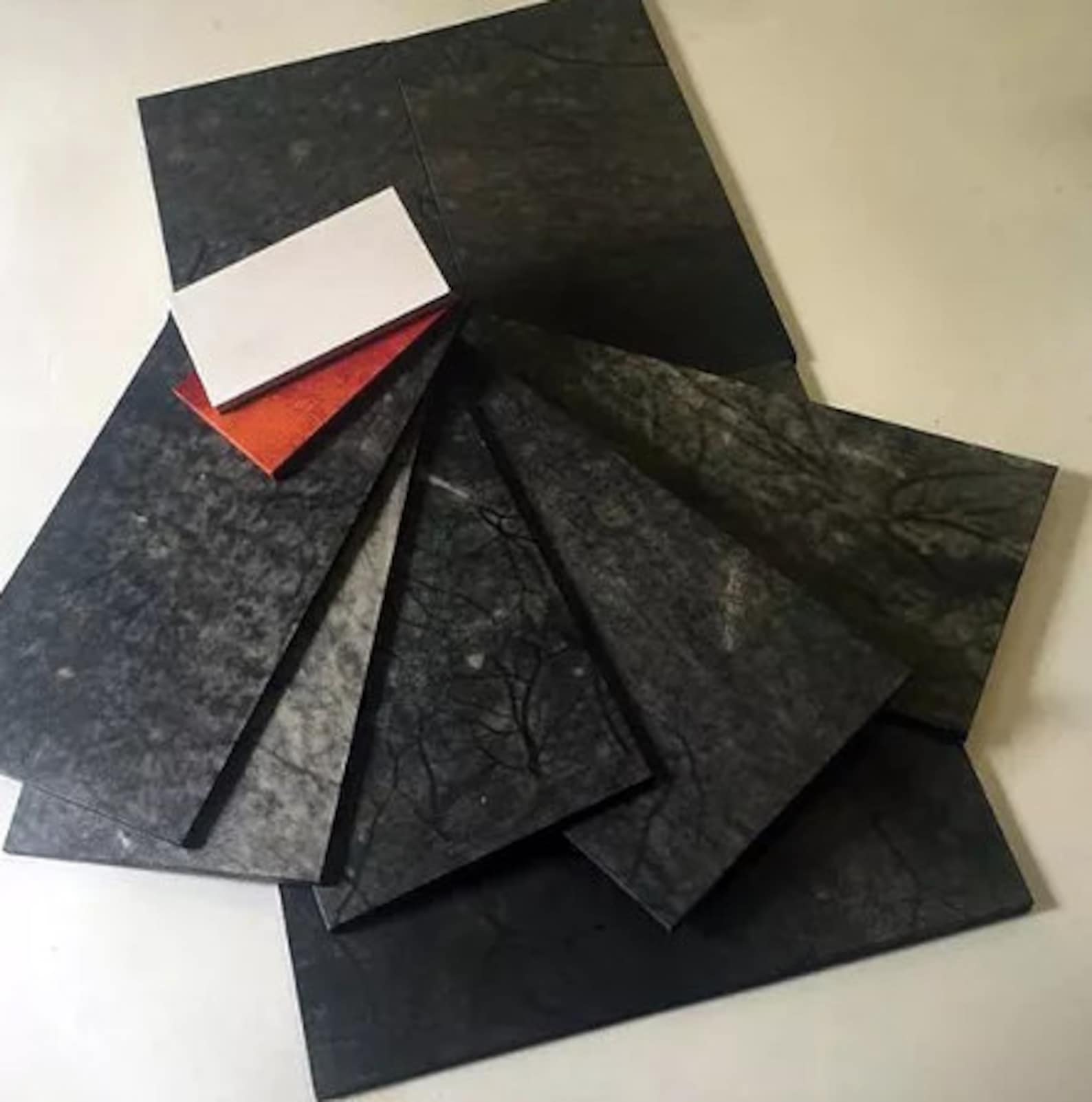 Dyed Goatskin Parchment Real Vellum Dyed Real Parchment in - Etsy