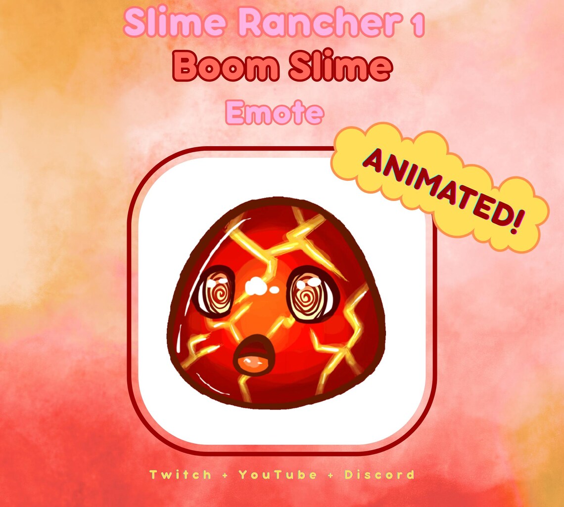 Slime Rancher Boom Slime Animated Emote - Youtube, Twitch, Discord GIF ...