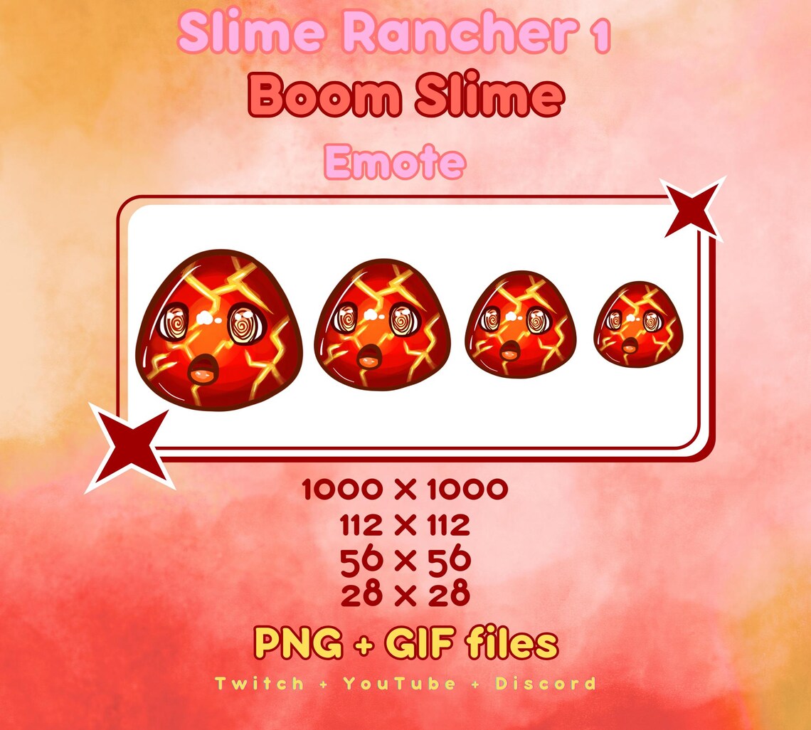 Slime Rancher Boom Slime Animated Emote - Youtube, Twitch, Discord GIF ...