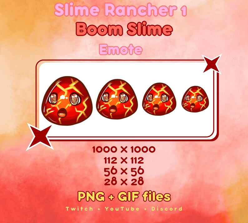 Slime Rancher Boom Slime Animated Emote - Youtube, Twitch, Discord GIF ...