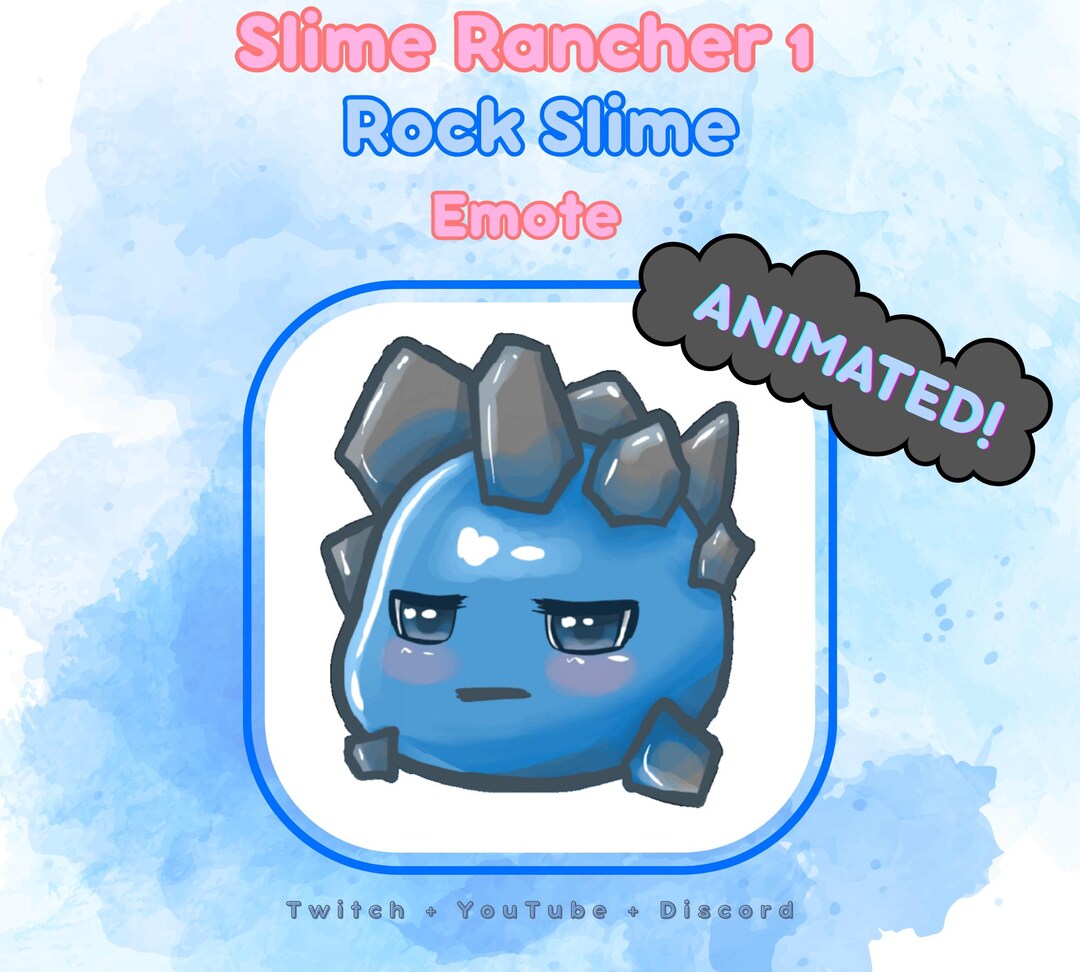 Slime Rancher Rock Slime Animated Emote - Youtube, Twitch, Discord GIF ...